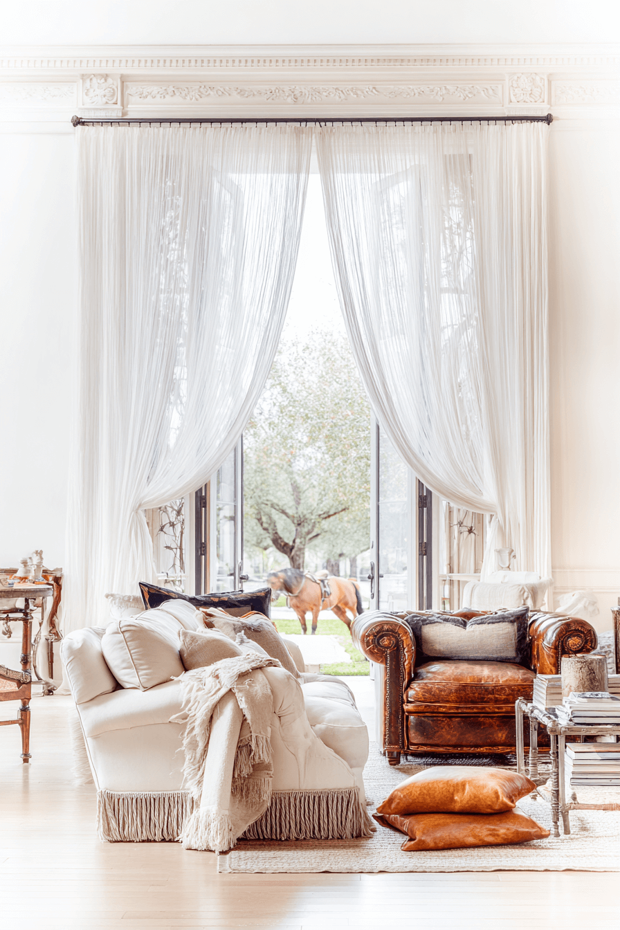 Best Curtains for Living Room with Large Windows